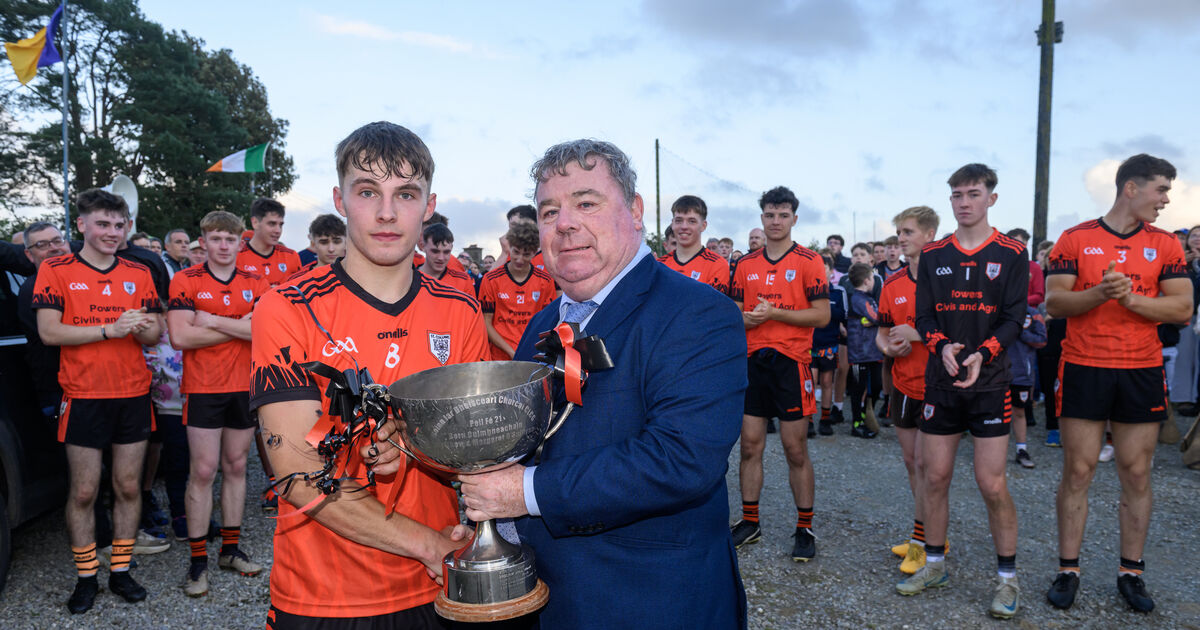 St Colum's claim first U21 title in 30 years after defeating Ahán Gaels