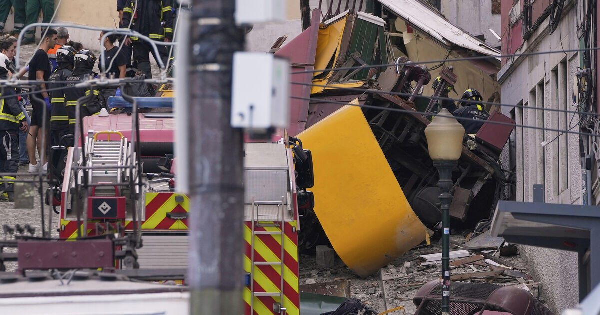 At least 15 dead as funicular derails in Lisbon