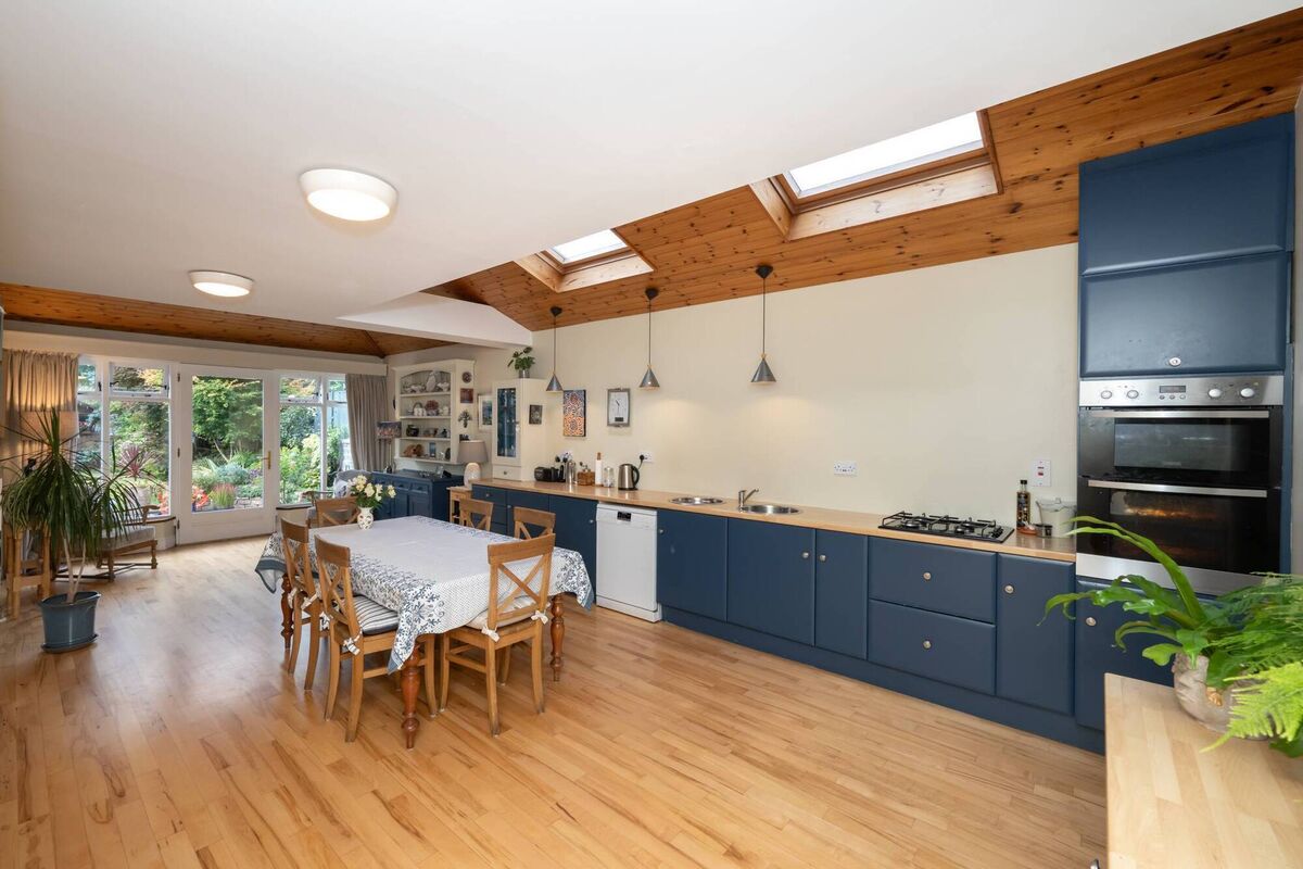Fine city vintage and extended kitchen at €935k Victoria Road home