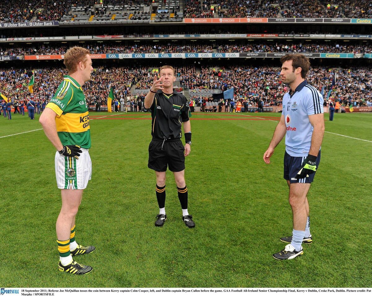 Retiring ref McQuillan: "I was often called 'Dublin Joe' but they lost ...
