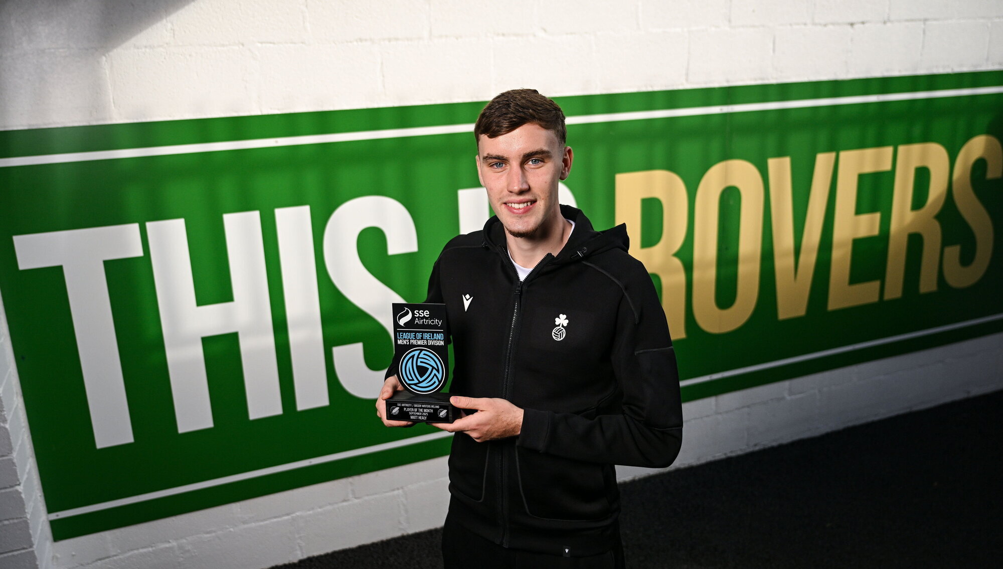Player of the month Matt Healy targets League and Cup triumph with Rovers