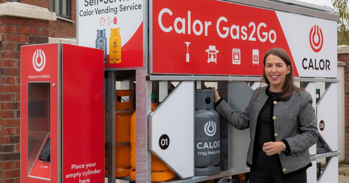 Calor launches Ireland's first vending machines to buy gas cylinders