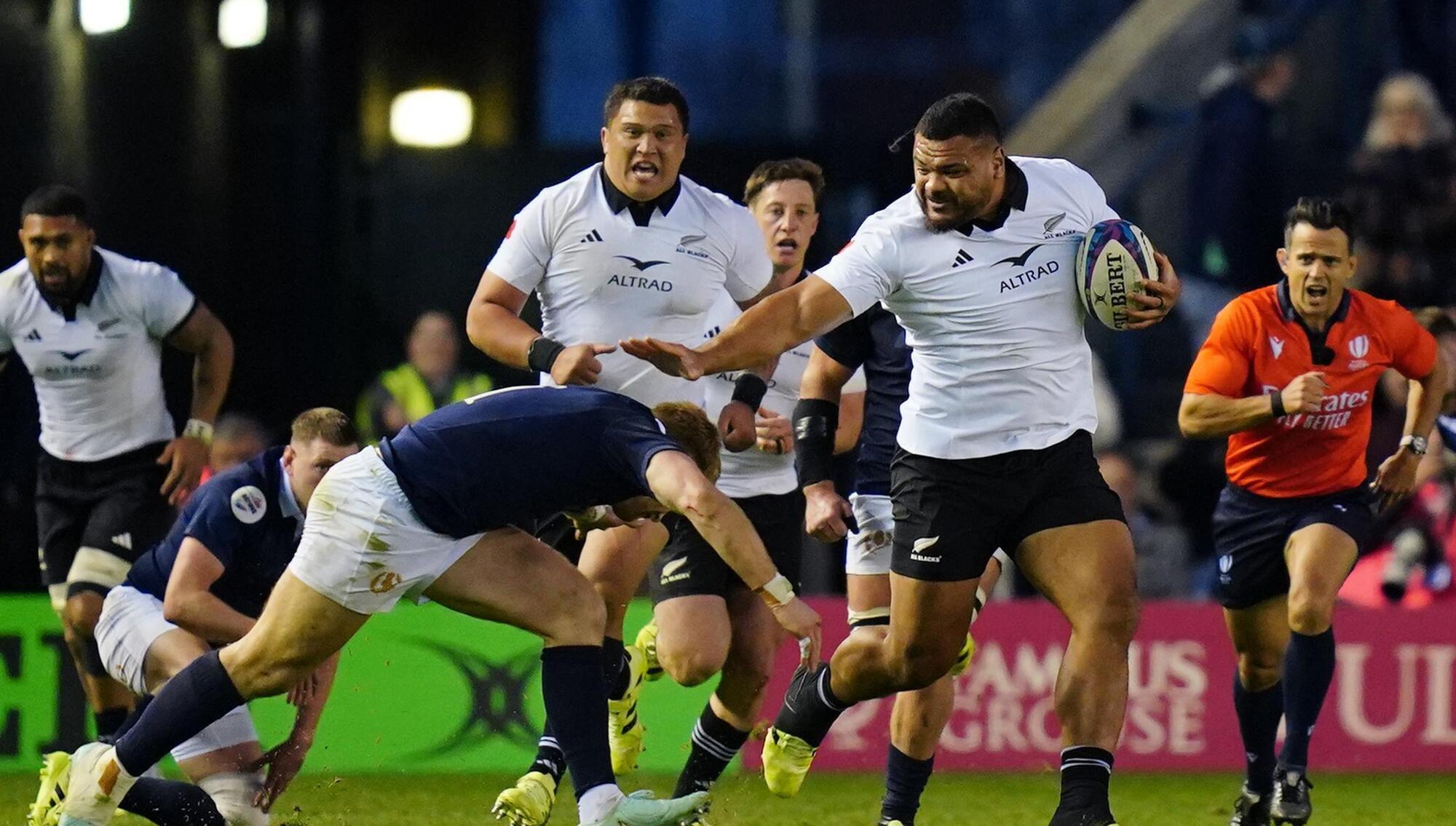 Scotland fightback not enough as New Zealand run out winners at Murrayfield