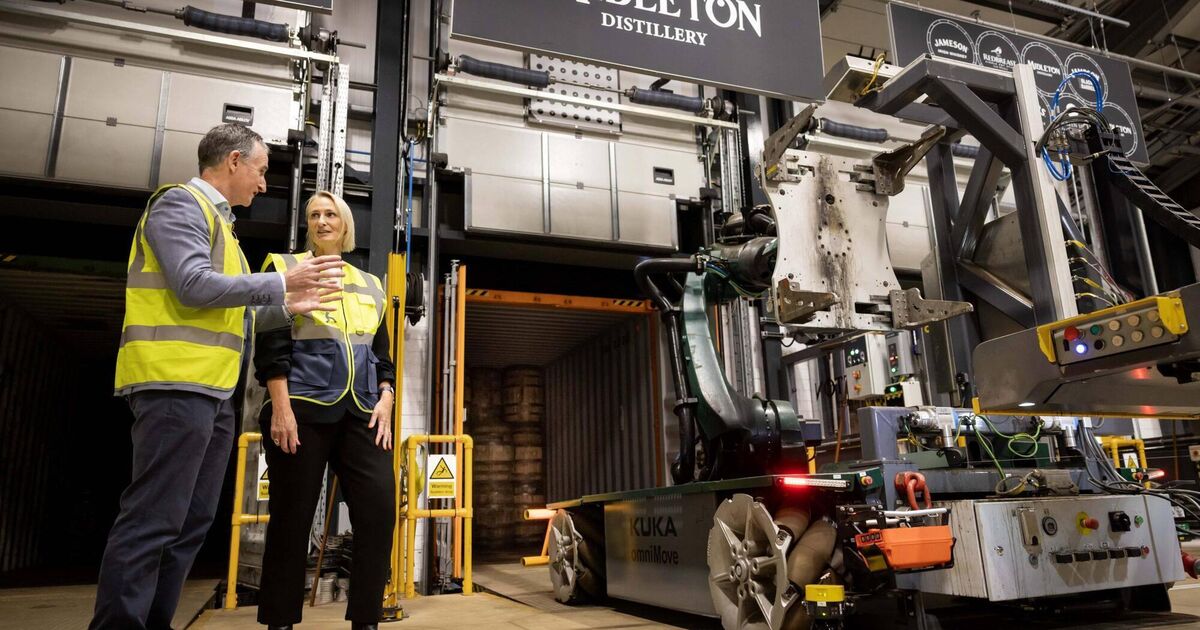 Midleton Distillery wins safety award for use of AI-assisted robot