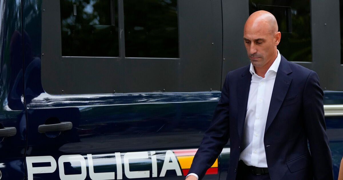Former Spanish football boss Rubiales egged by uncle at book presentation