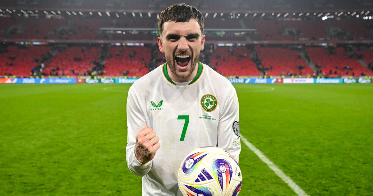 'Everyone's crying': Troy Parrott in tears as he sends Ireland to dreamland
