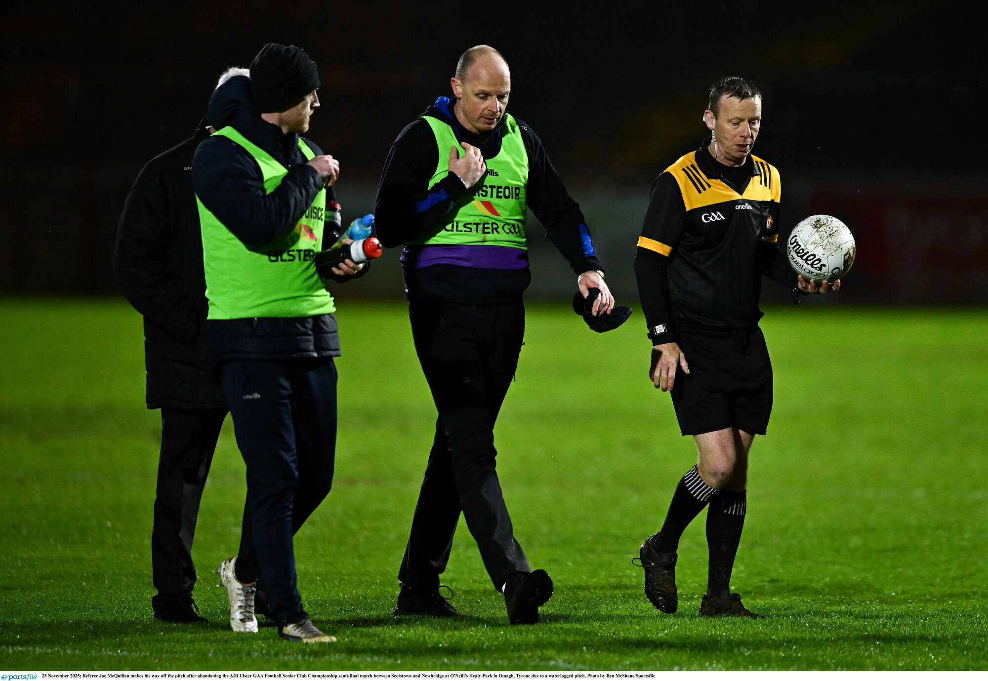 Scotstown v Newbridge called off at half-time