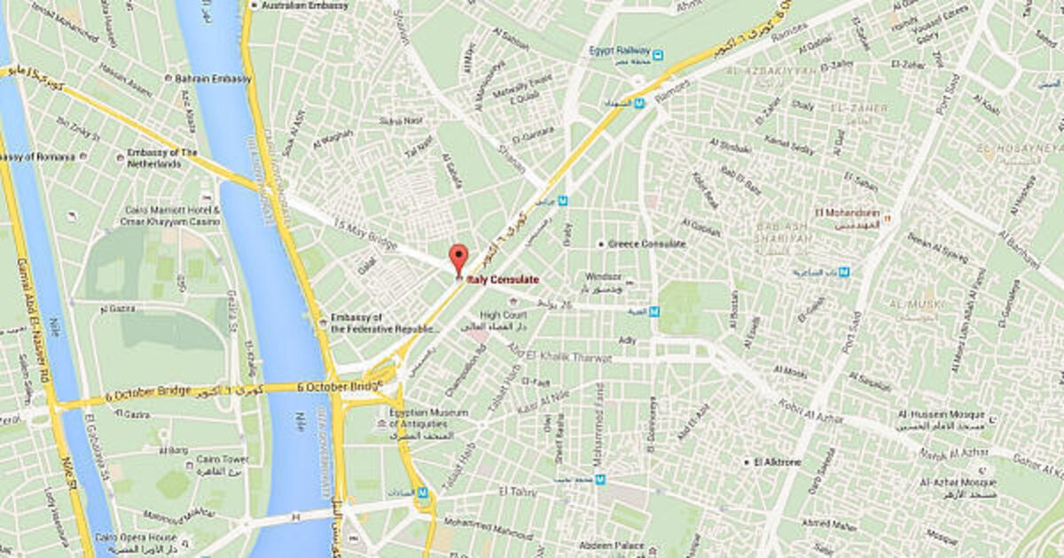 Blast at Italian Consulate in Cairo kills at least one, injures two