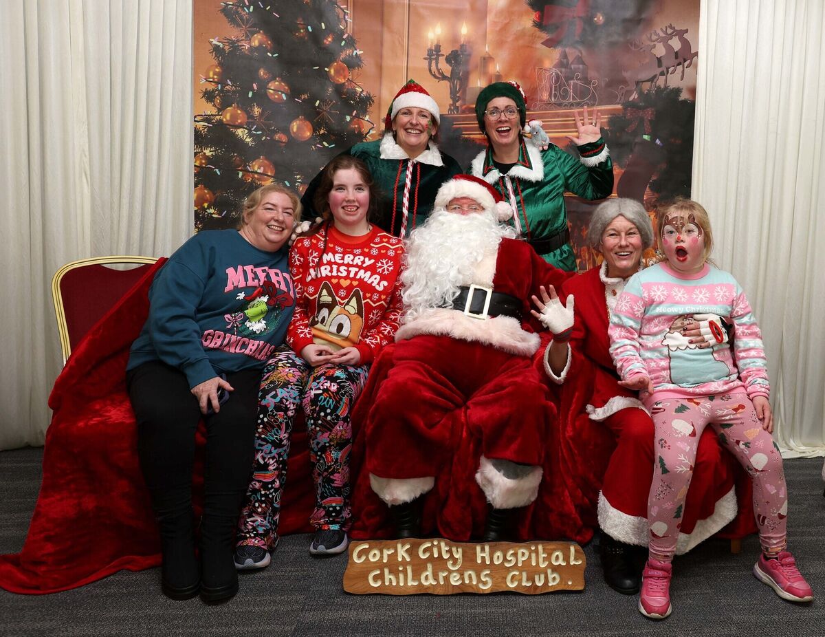 Surprise brings tears of joy for one Cork family at charity's Santa ...