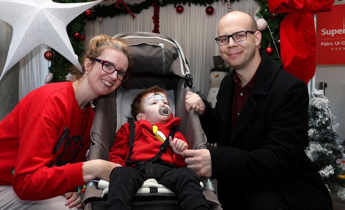 Surprise brings tears of joy for one Cork family at charity's Santa ...