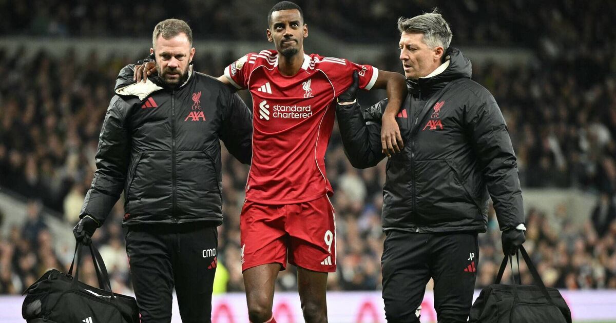 Liverpool striker Alexander Isak has surgery on fractured ankle