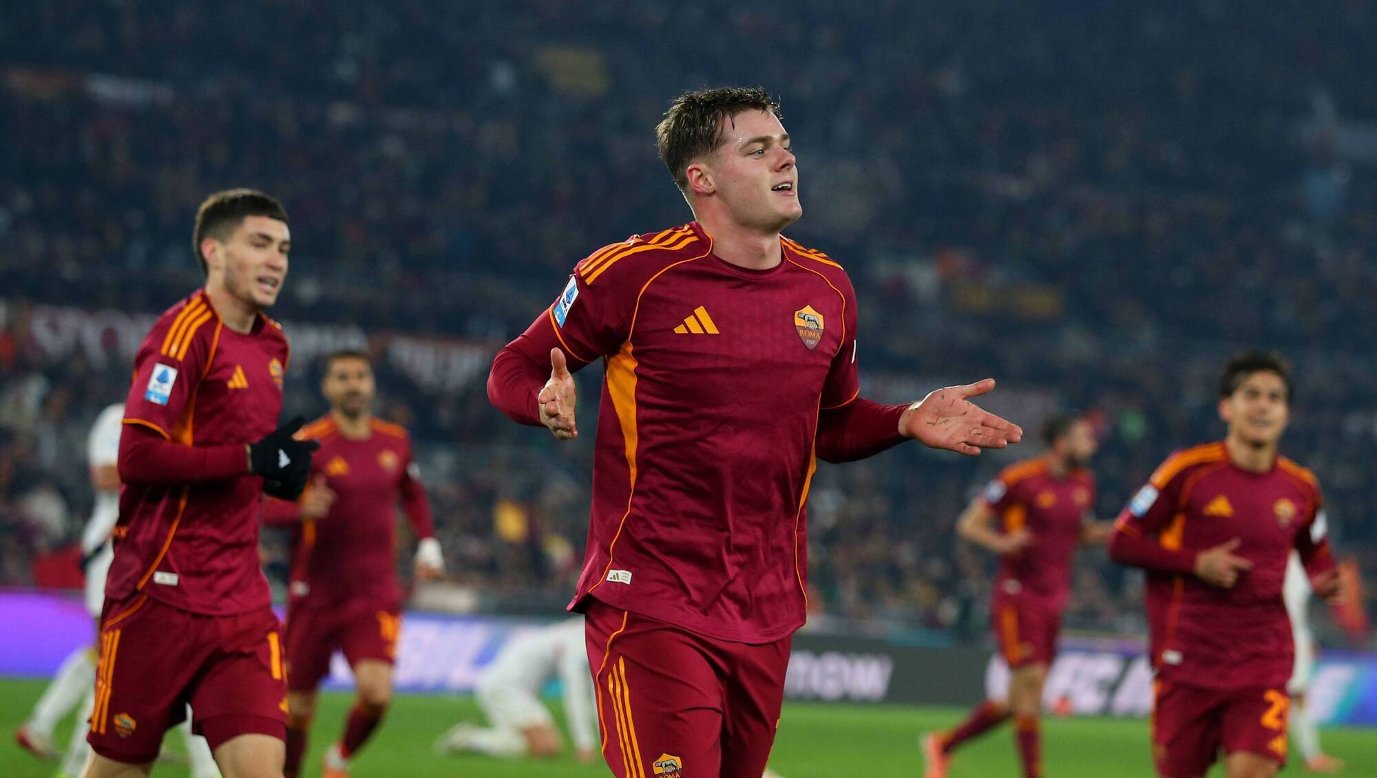 Evan Ferguson grabs goal and assist as Roma beat Genoa to go fourth in ...