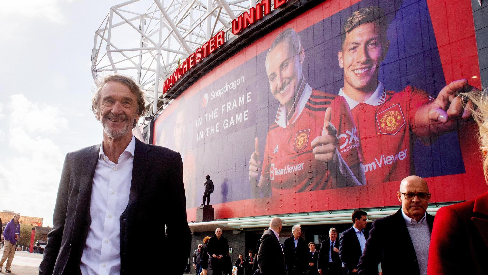 Manchester United fan group seeks to oust ‘incompetent clown’ Jim Ratcliffe