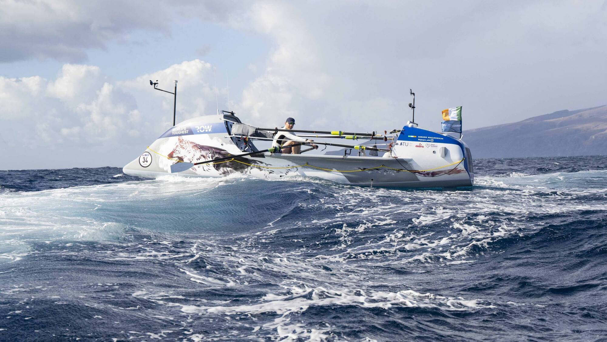 Galway man on course to win the World’s Toughest Row