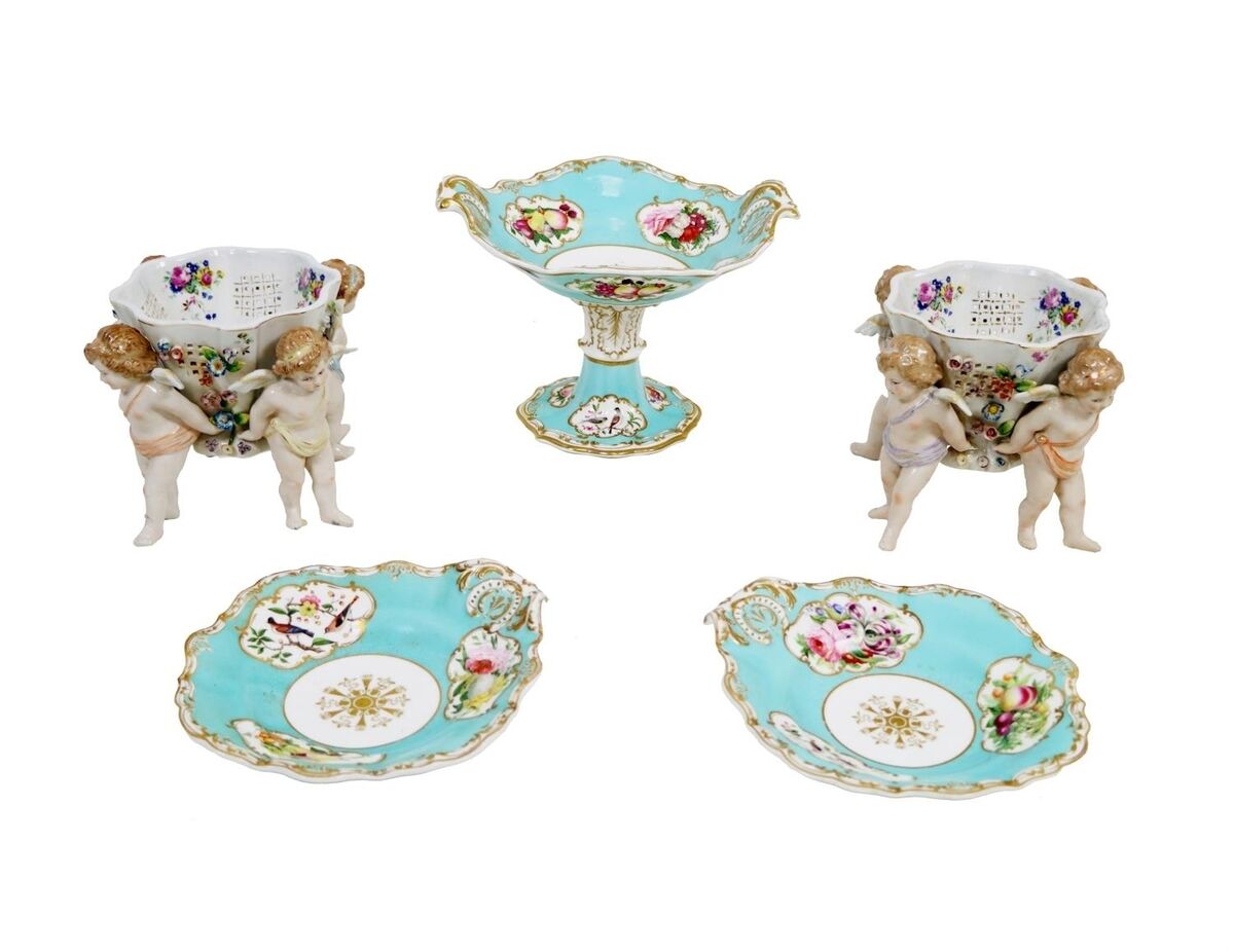 Antiques: Everything from card tables and Dresden bowls to a Morris Minor