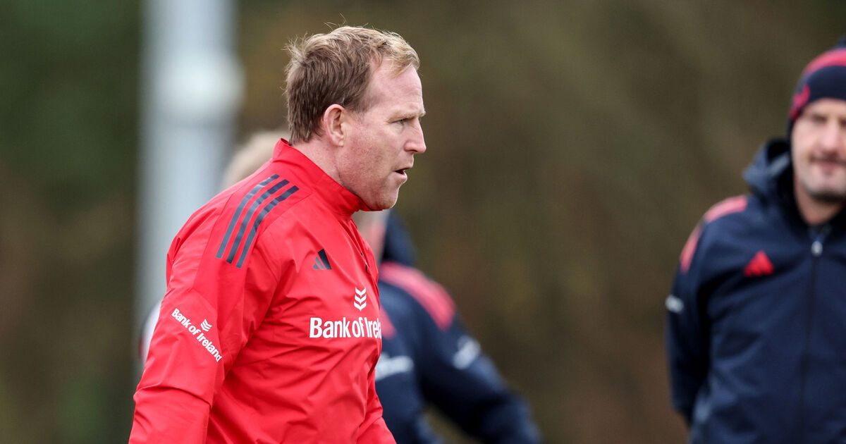 Mike Prendergast to depart Munster and join Bath at end of season