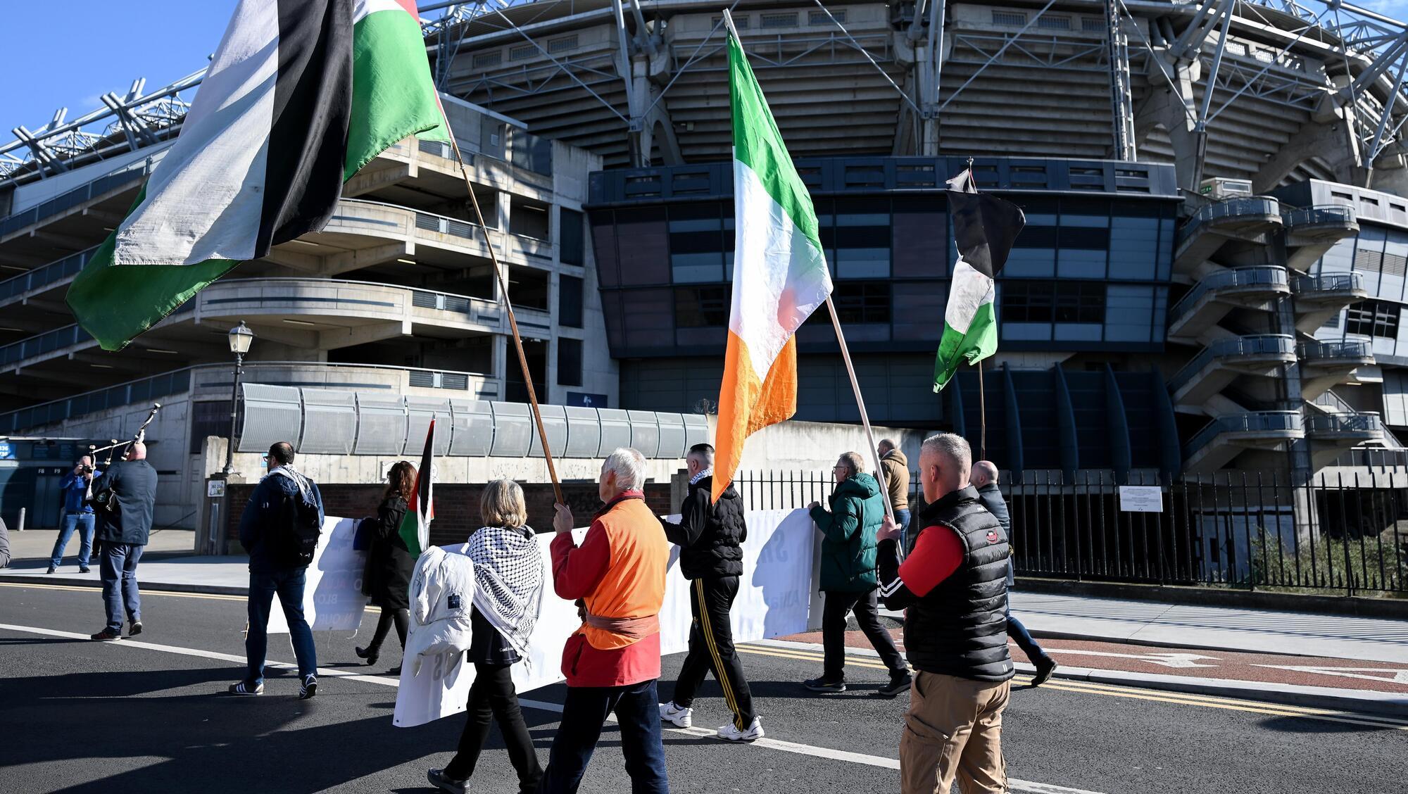 Jarlath Burns believes 'unwritten rules' of peaceful protest were broken